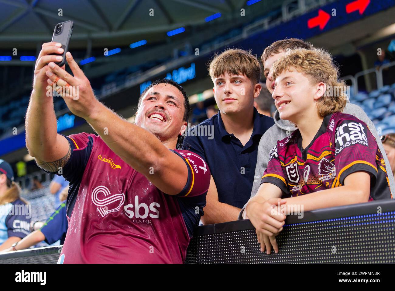 Sydney, Australia. 08th Mar, 2024. Daniel Lienert-Brown of the ...