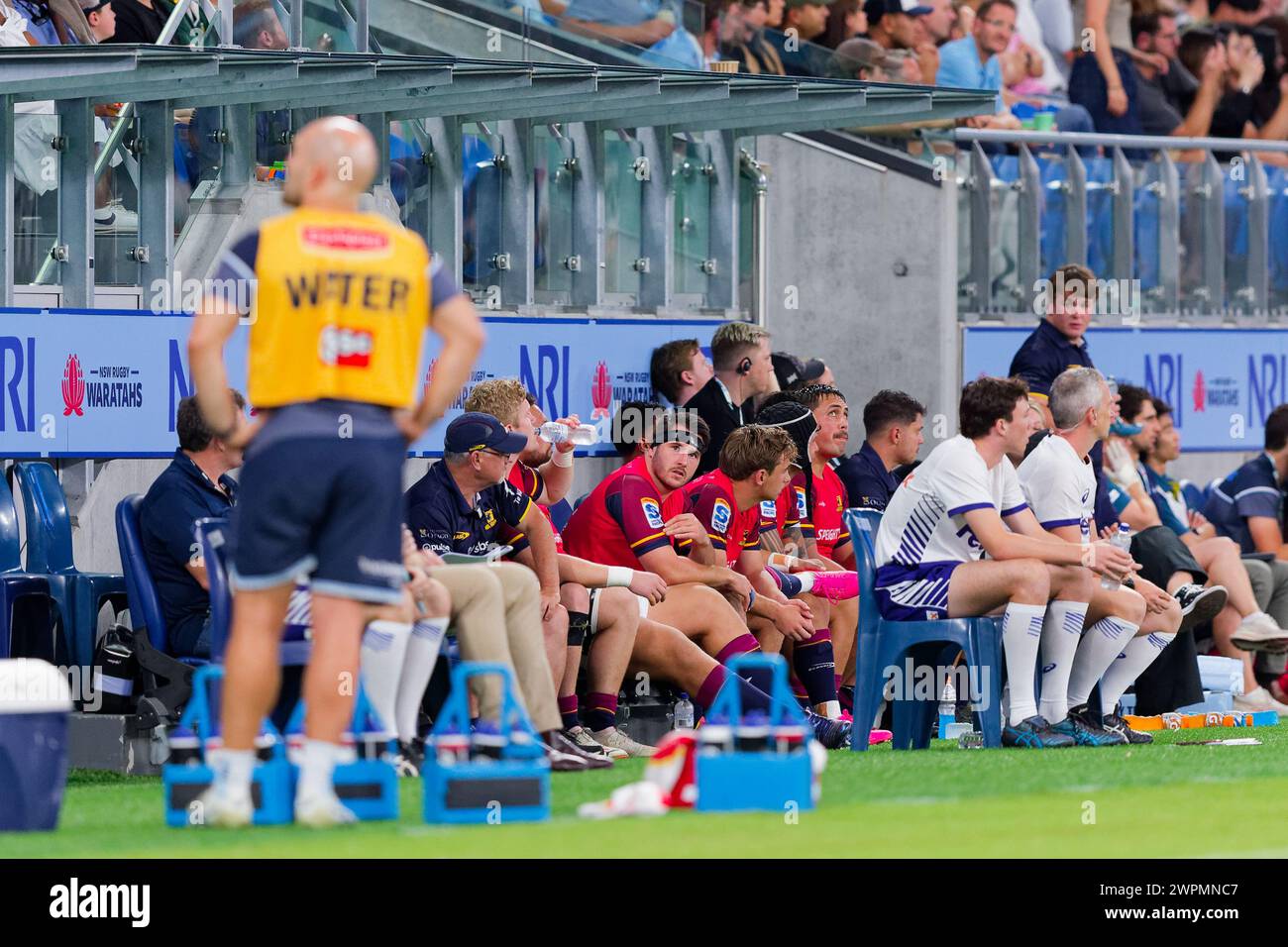 Sydney, Australia. 08th Mar, 2024. Ricky Jackson of the Highlanders ...