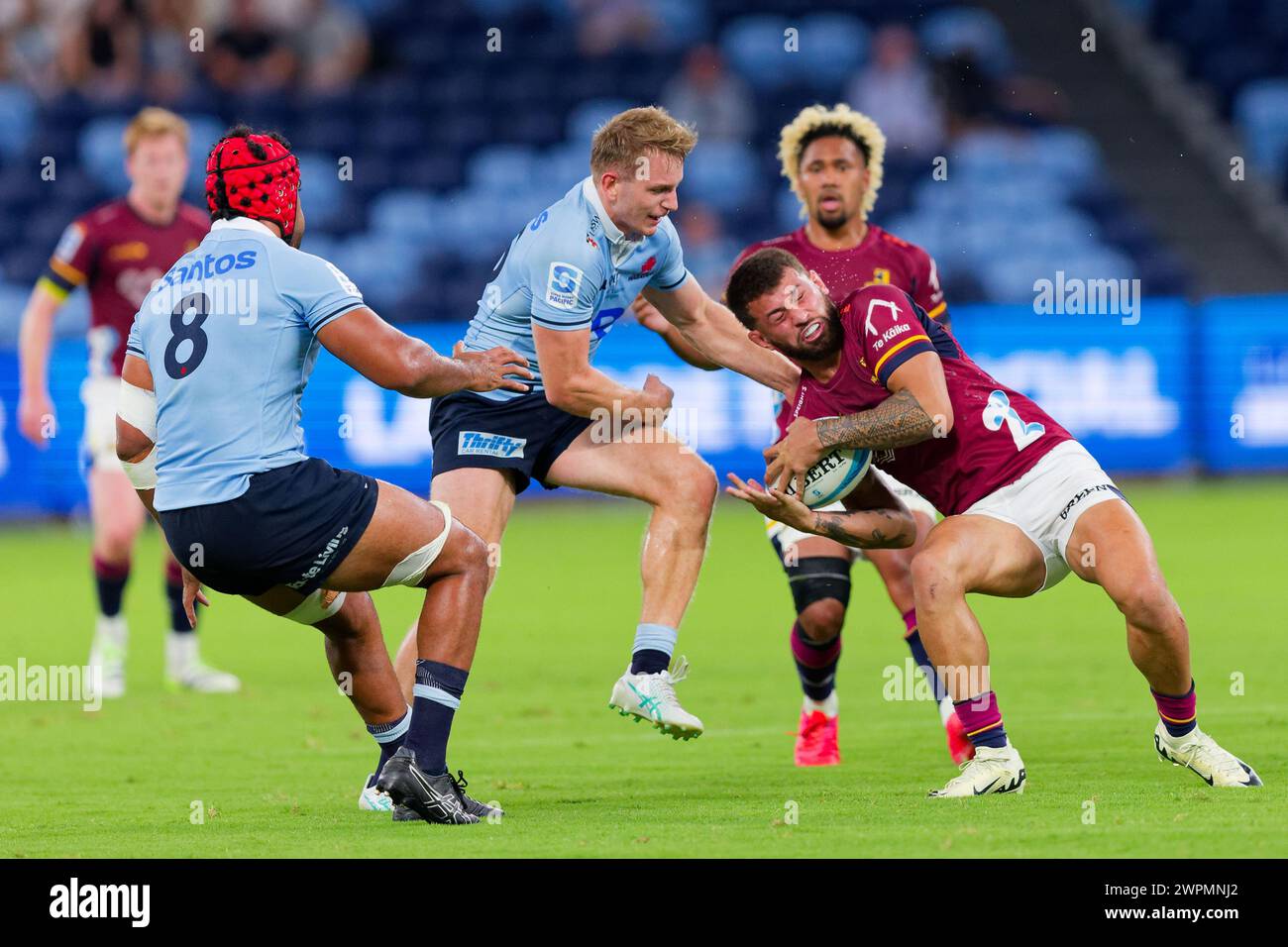 Sydney, Australia. 08th Mar, 2024. Jacob Ratumaitavuki-Kneepkens of the ...