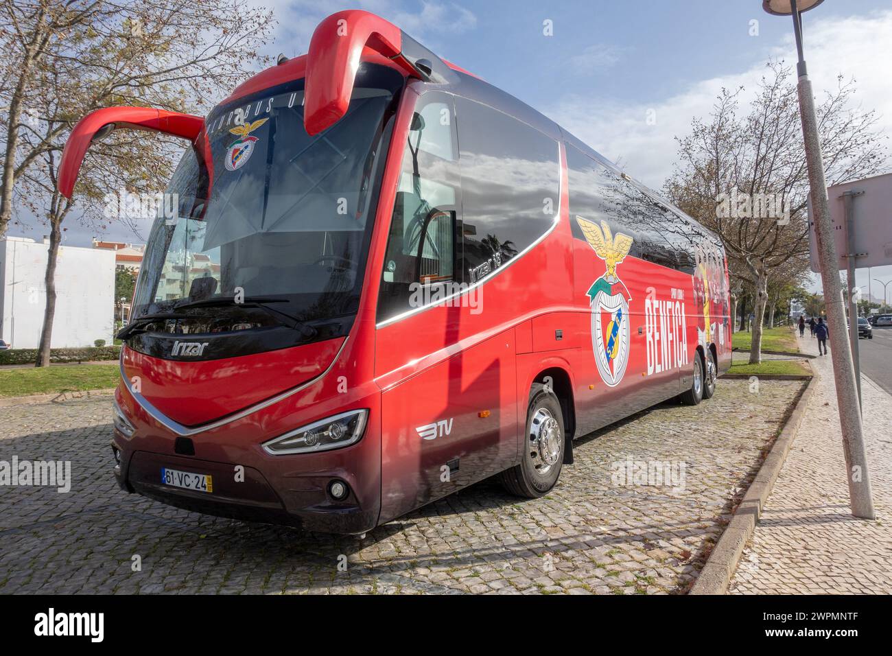 Football team bus hi-res stock photography and images - Alamy