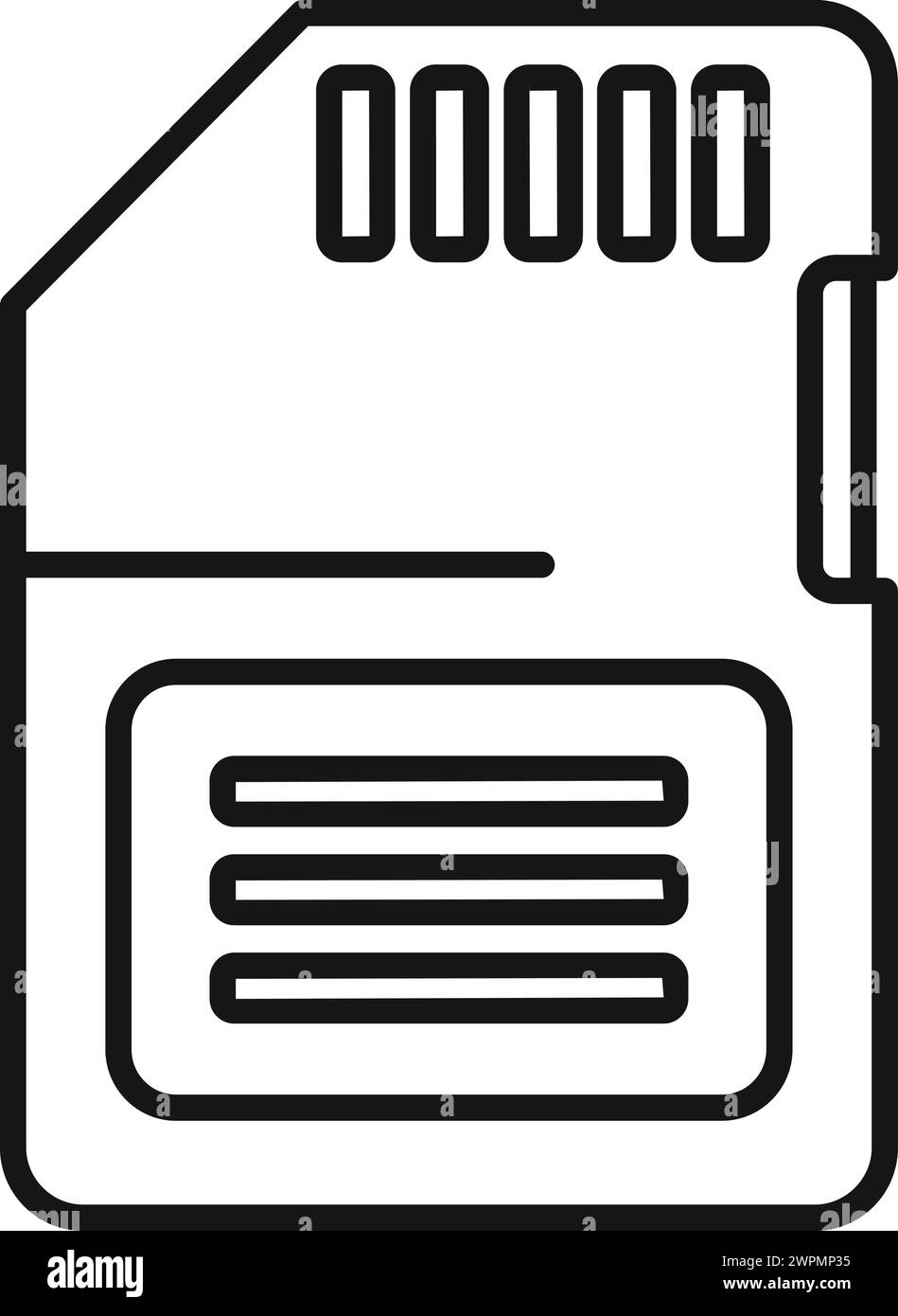 Micro ssd Stock Vector Images - Alamy