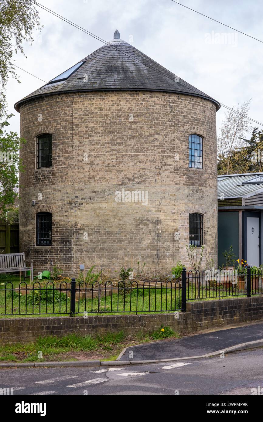 Historic converted Saxmundham Albion Mill, on Rendham Road, Saxmundham ...