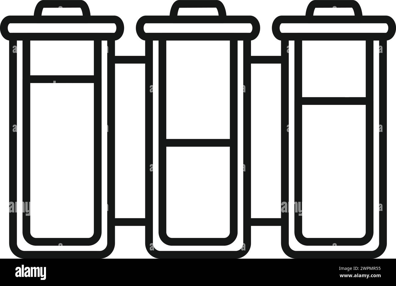 Refilling cartridge icon outline vector. Eco device document. Equipment ...