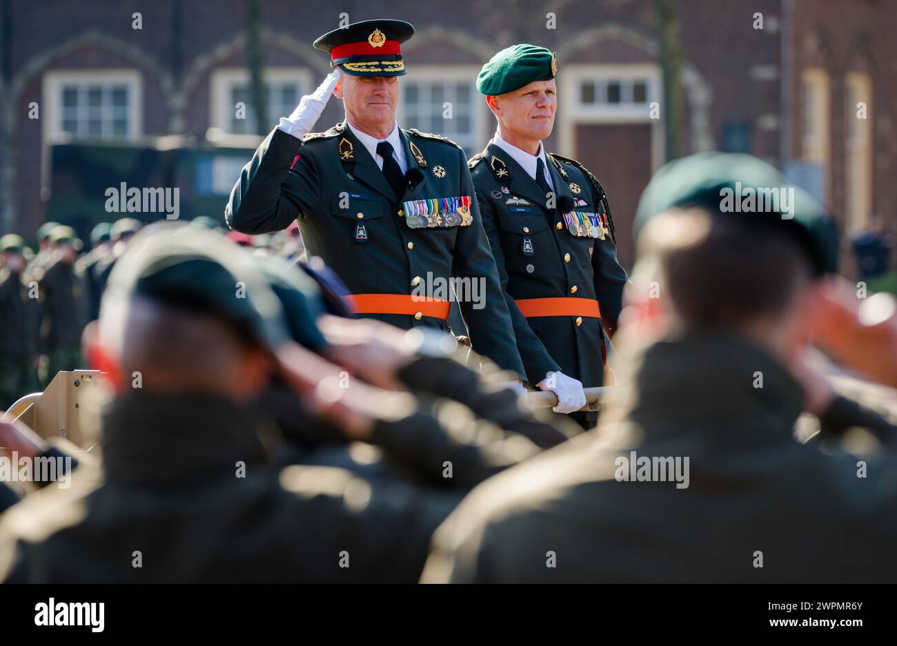 BREDA - With traditional military ceremonies, Lieutenant General Martin ...