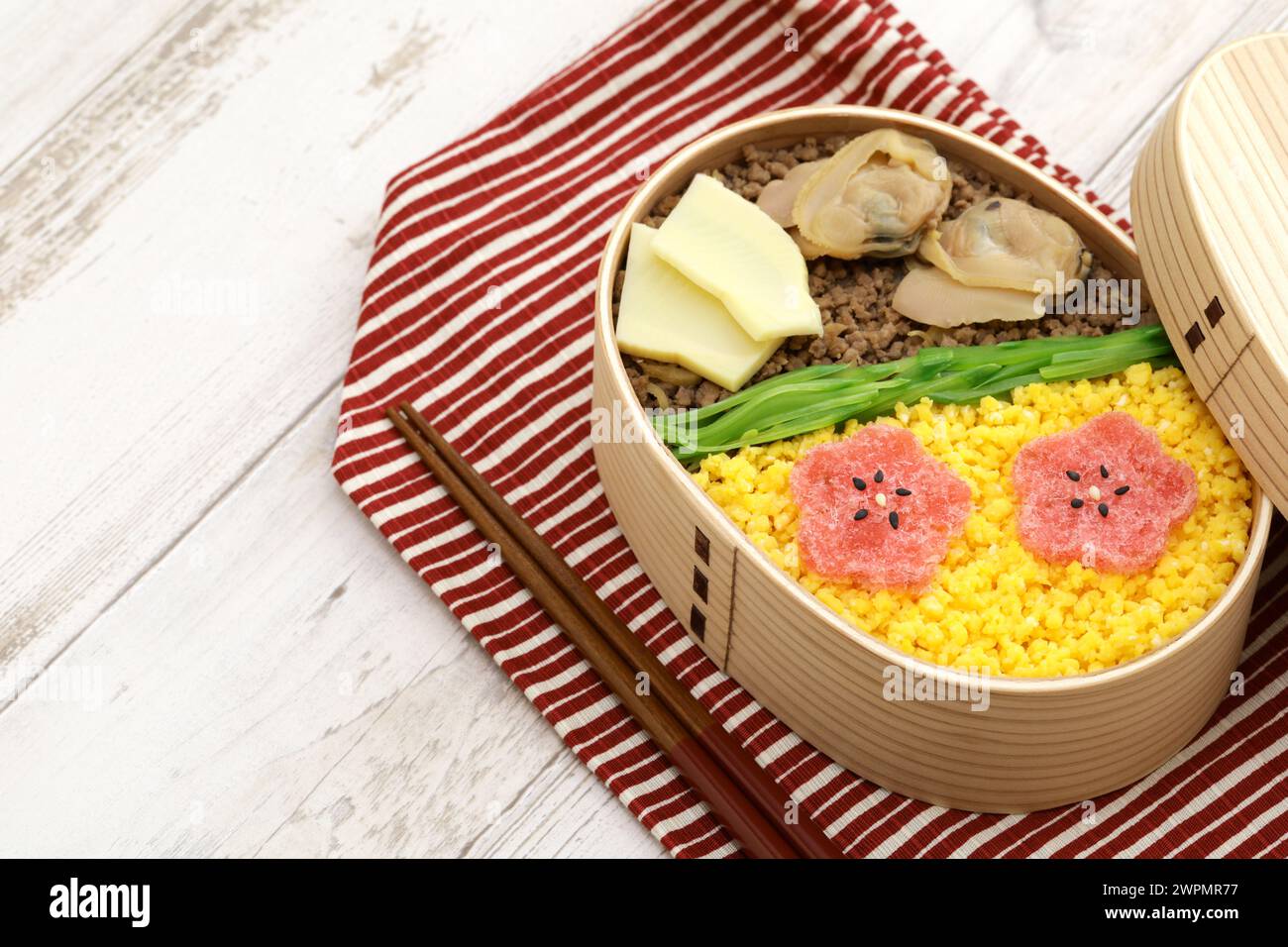 Traditional wooden japanese bento hi-res stock photography and images ...