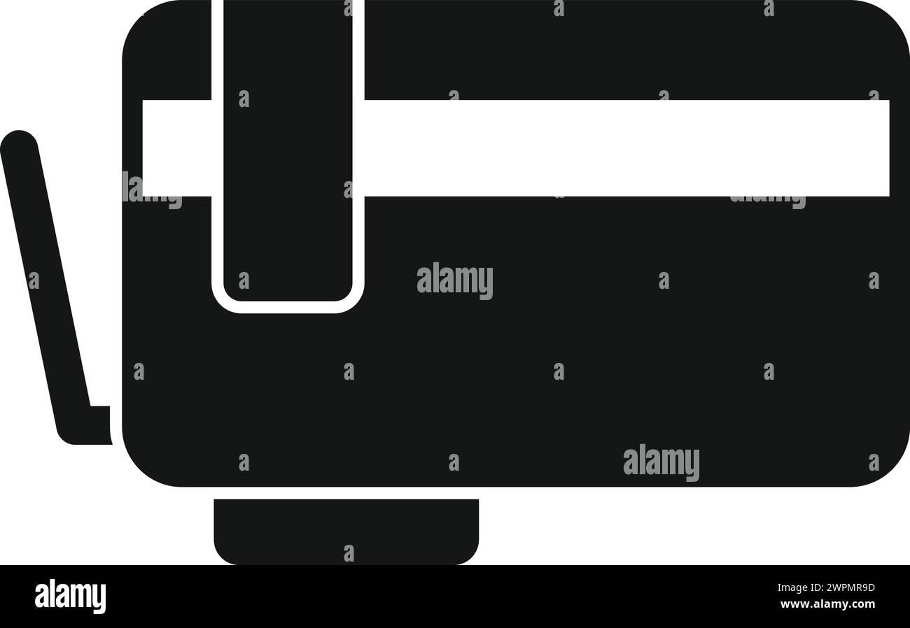 Ink cartridge icon simple vector. Printer colored equipment. Sign image ...