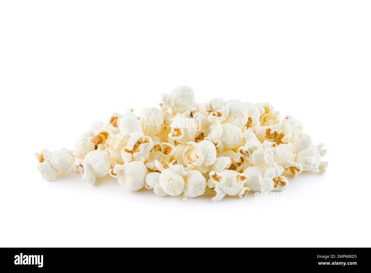 Popcorn on white hi-res stock photography and images - Alamy
