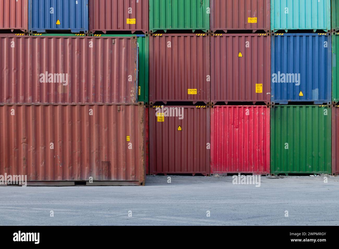 Steel box cargo hi-res stock photography and images - Alamy