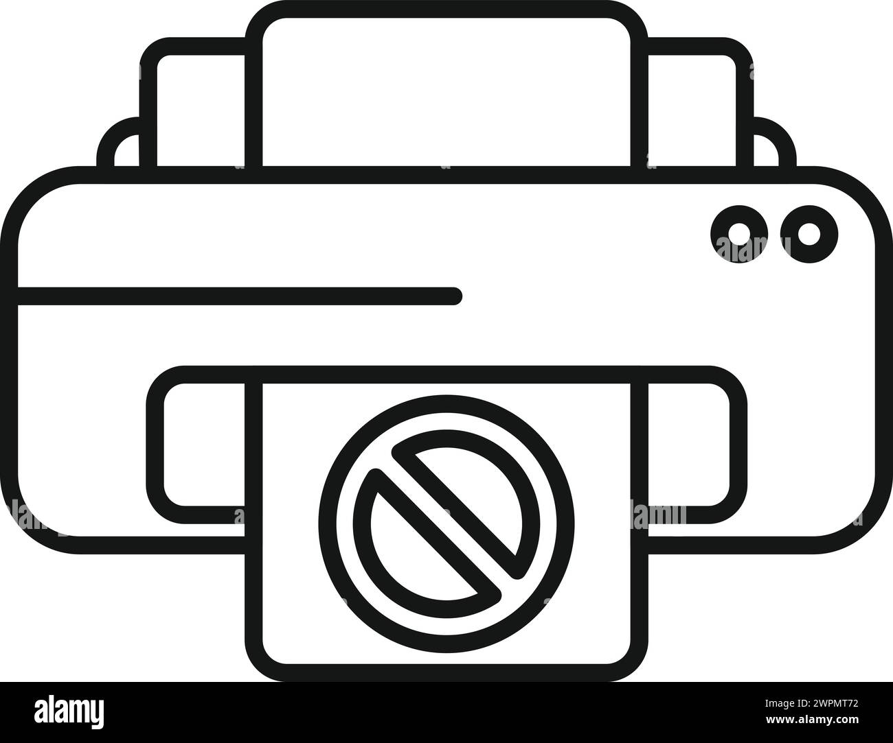 Broken printer icon hi-res stock photography and images - Alamy