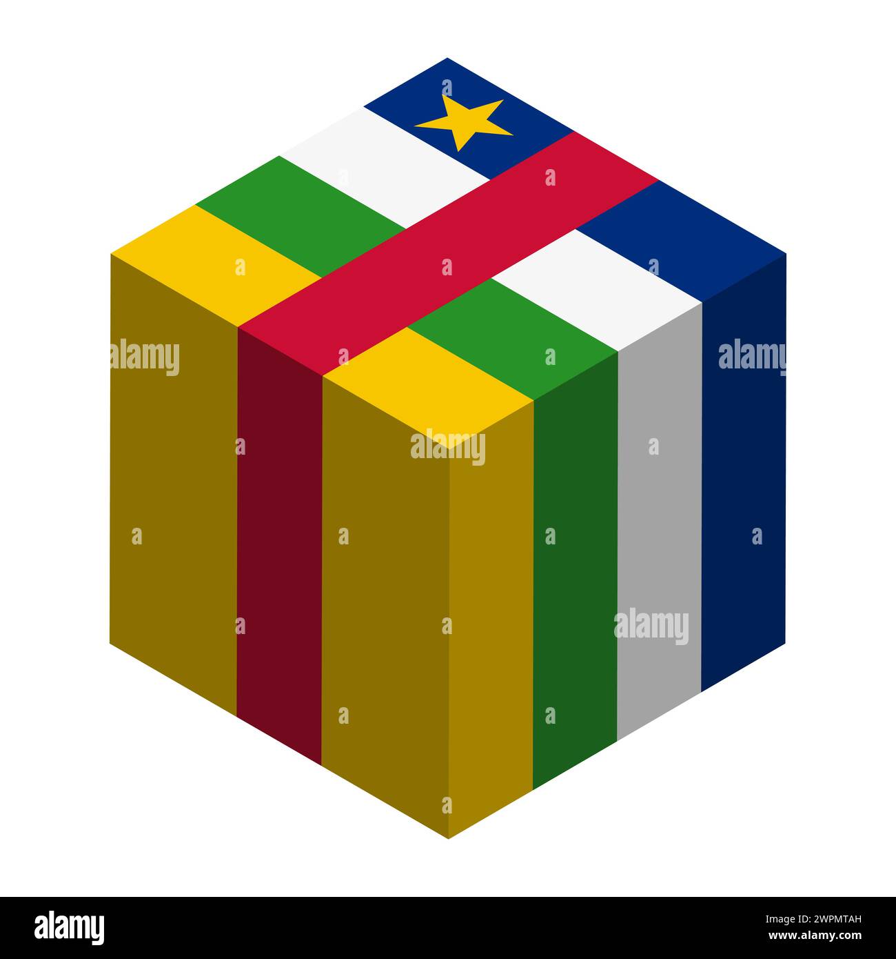 Central cube Stock Vector Images - Alamy