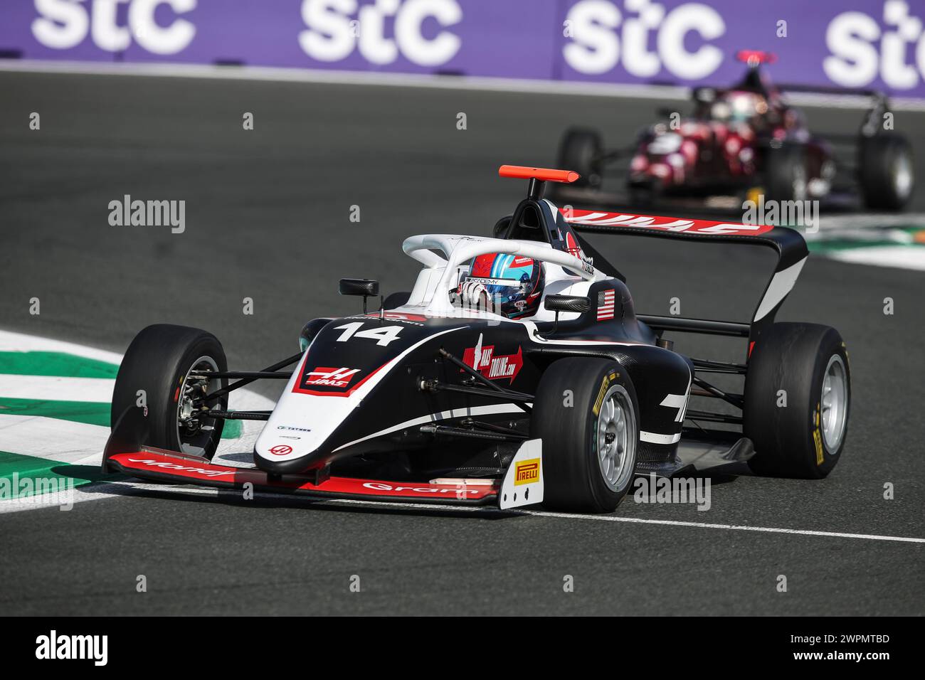 Jeddah, Arabie Saoudite. 08th Mar, 2024. 14 Chambers Chloe (usa), Campos Racing supported by ...