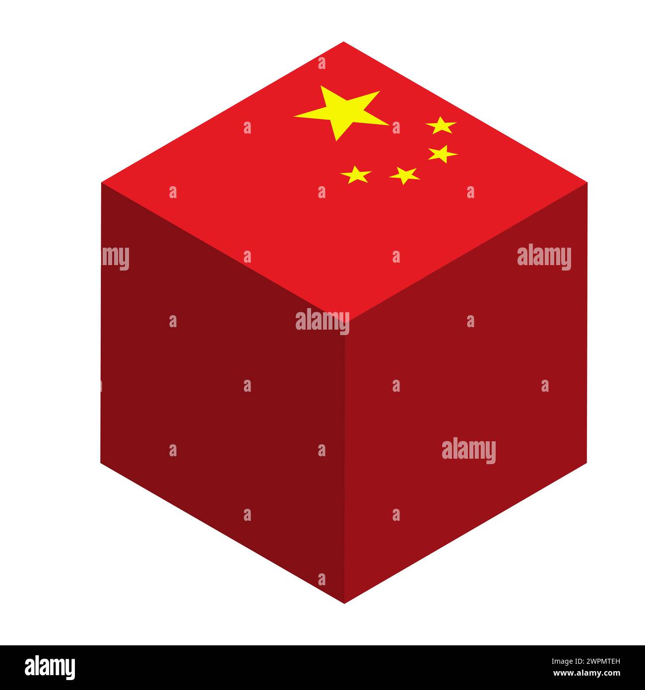 Prc cube Stock Vector Images - Alamy