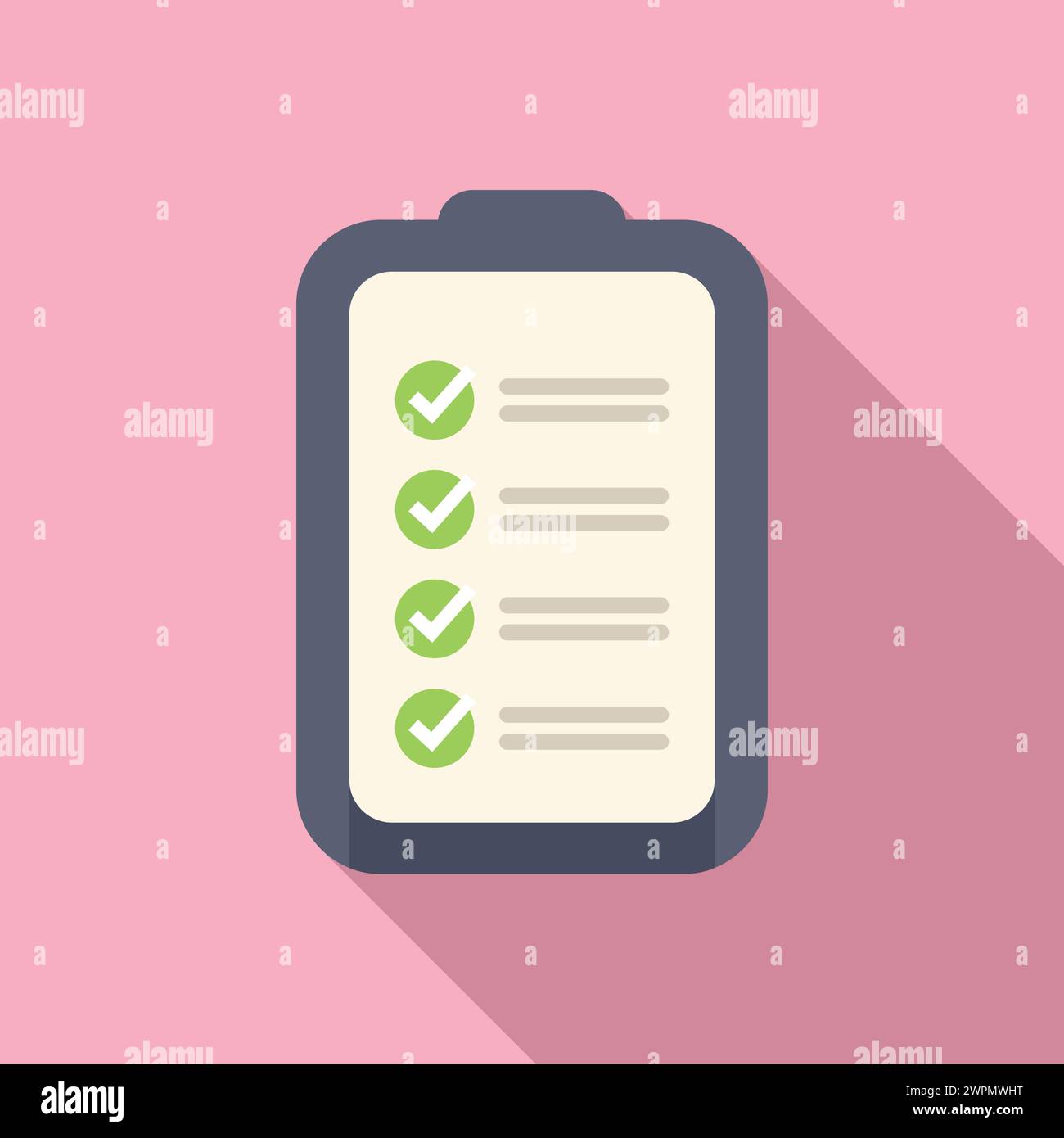 Coping skills clipboard icon flat vector. Resilience attitude. Tension ...