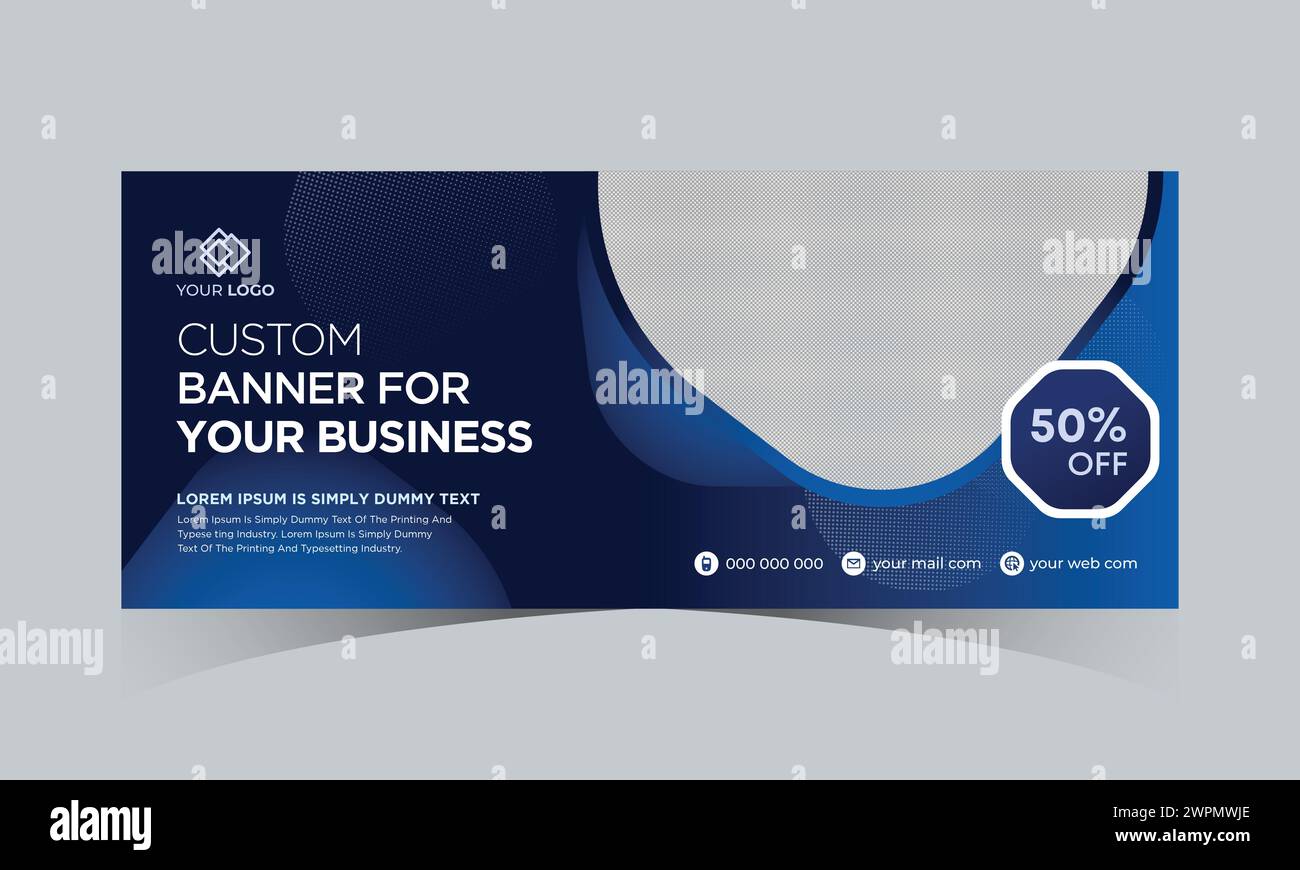 Abstract Banner Design Web Template Gradient Cover Header Background For Website Design Social