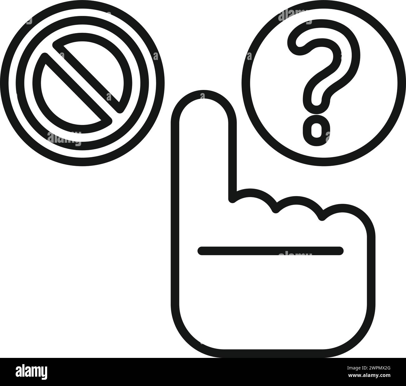Change critical thinking icon outline vector. Evidence reason. Focus ...