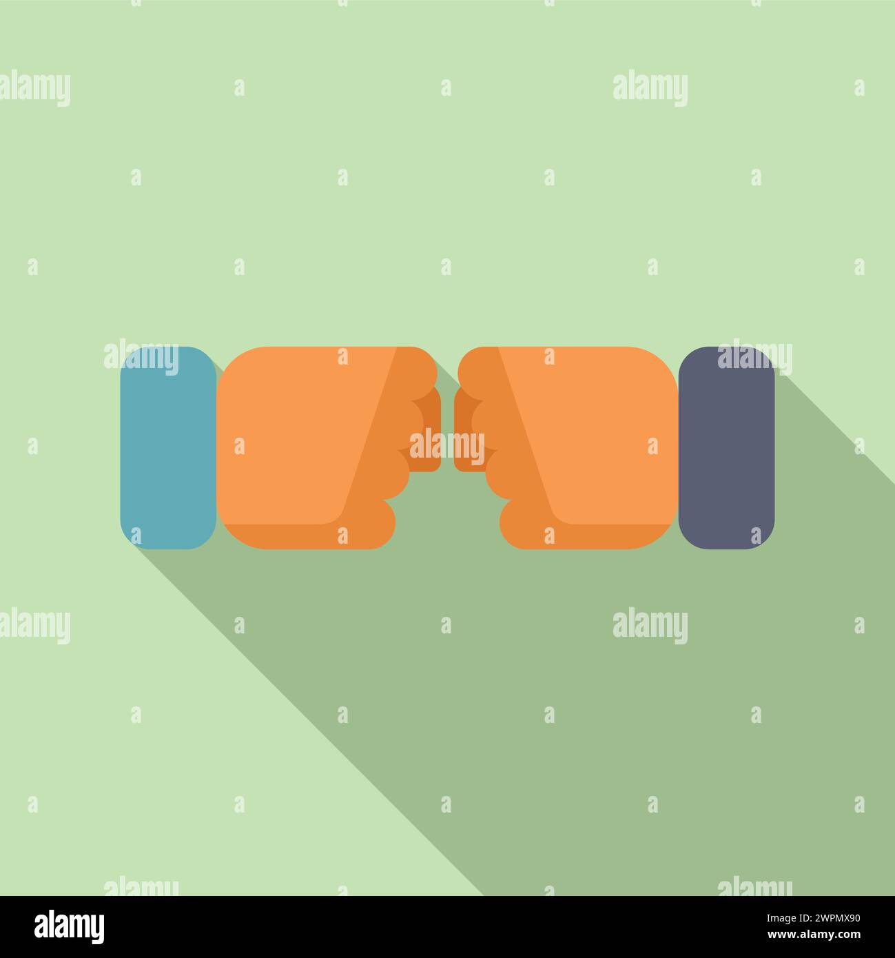 Group friends work icon flat vector. Business partner. Coping skills ...