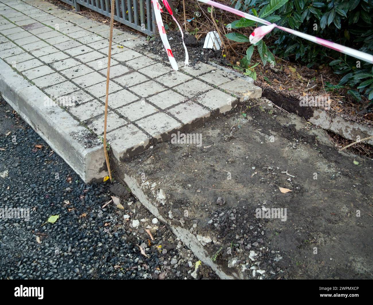 Sidewalk process hi-res stock photography and images - Alamy