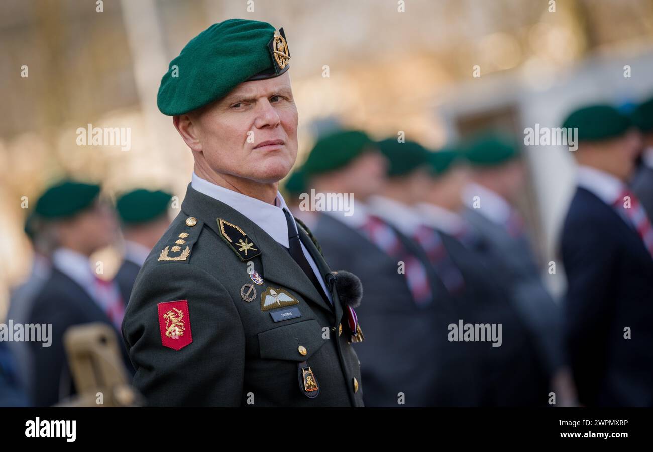 BREDA - Major General Jan Swillens during the ceremony. With ...