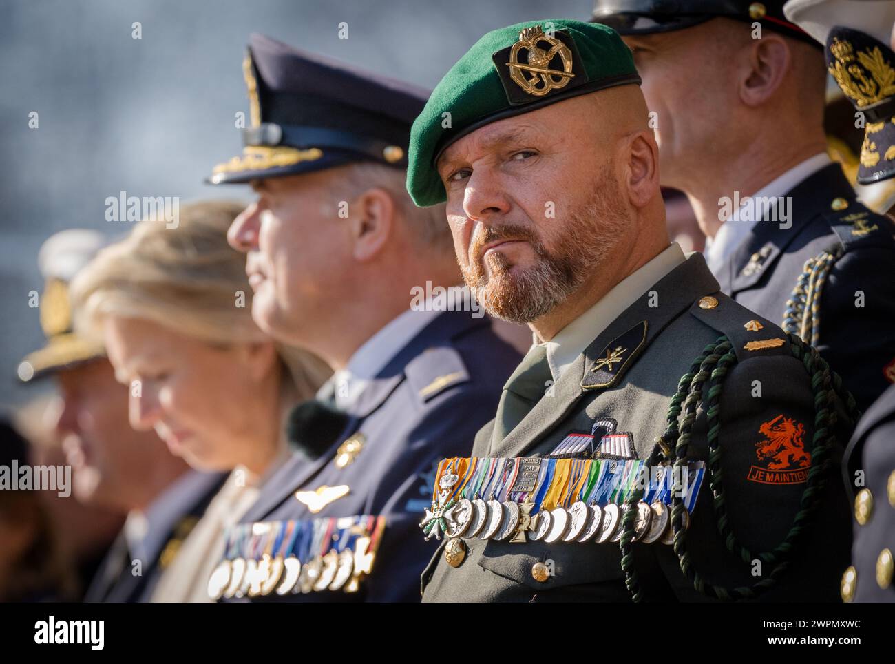BREDA - Major and bearer of the Military William Order Marco Kroon ...