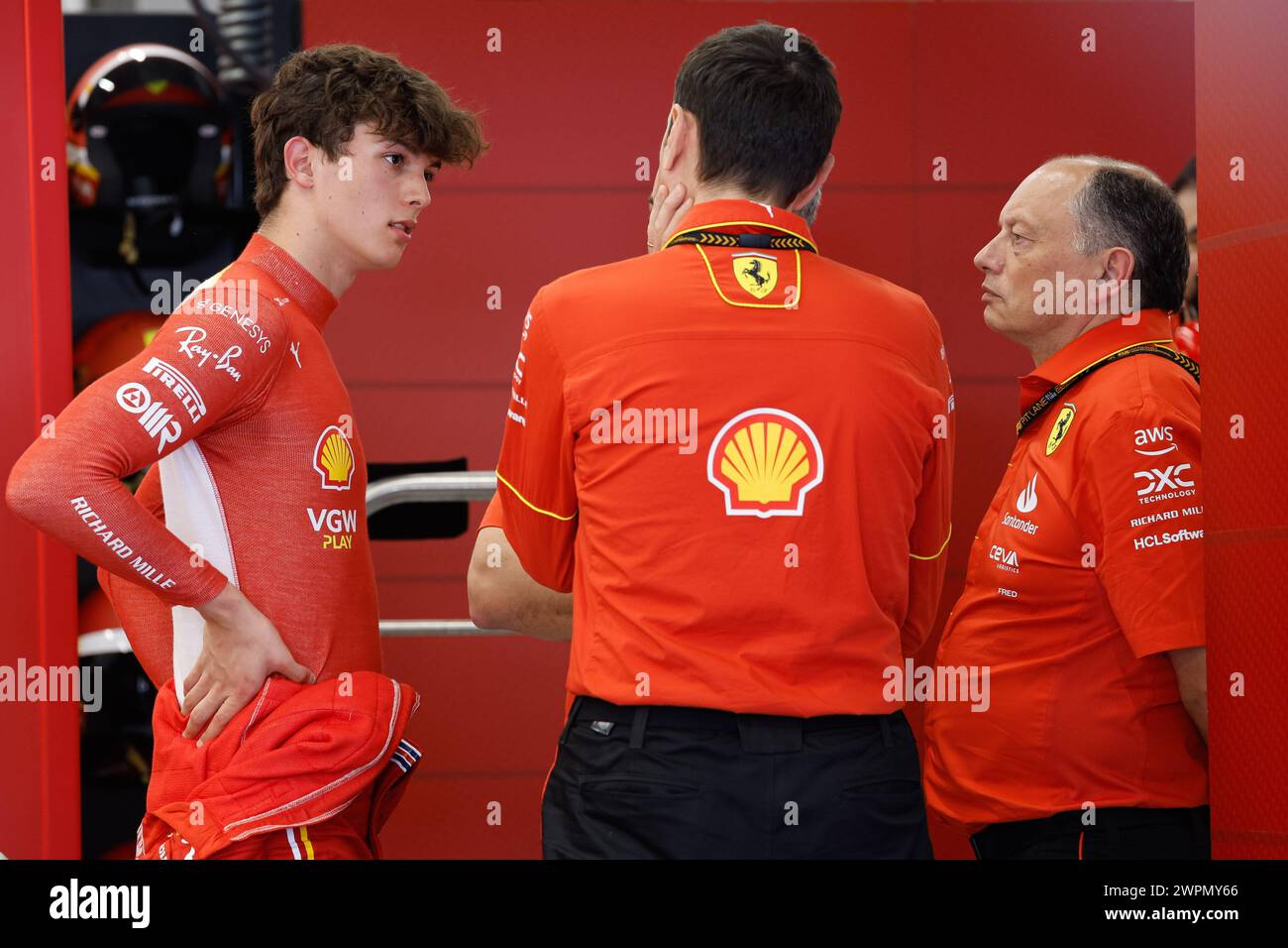 Jeddah, Arabie Saoudite. 08th Mar, 2024. VASSEUR Frédéric (fra), Team Principal & General ...