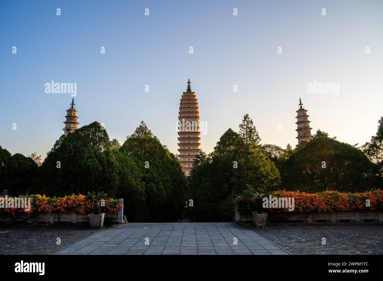 Dali, China, Three Pagodas Stock Photo - Alamy