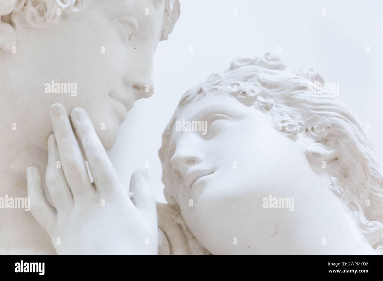 Possagno, Italy - July 2022: Venus and Adonis, work by Antonio Canova ...