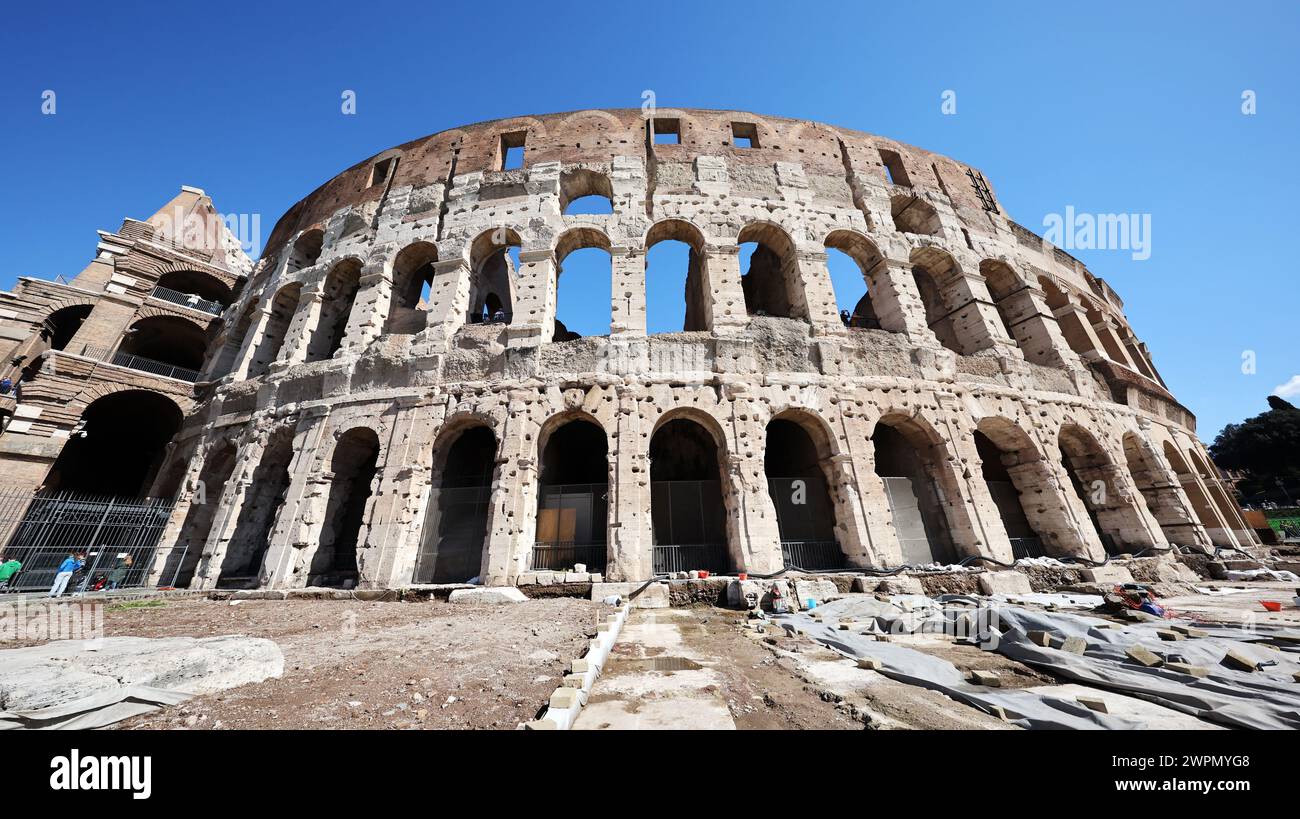 The Colosseum; Rome, Italy Stock Photo - Alamy