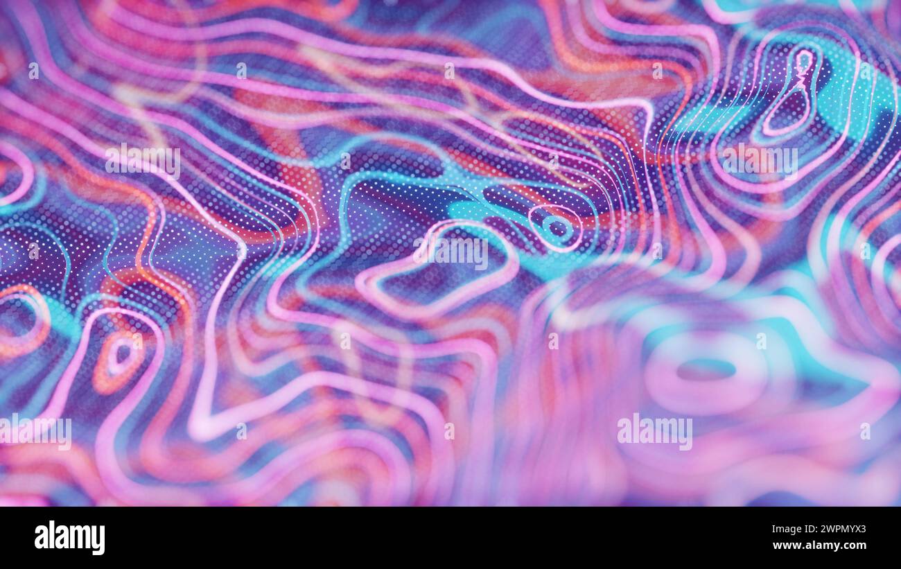 Neon retro wave, a vibrant and nostalgic aesthetic reminiscent of the ...