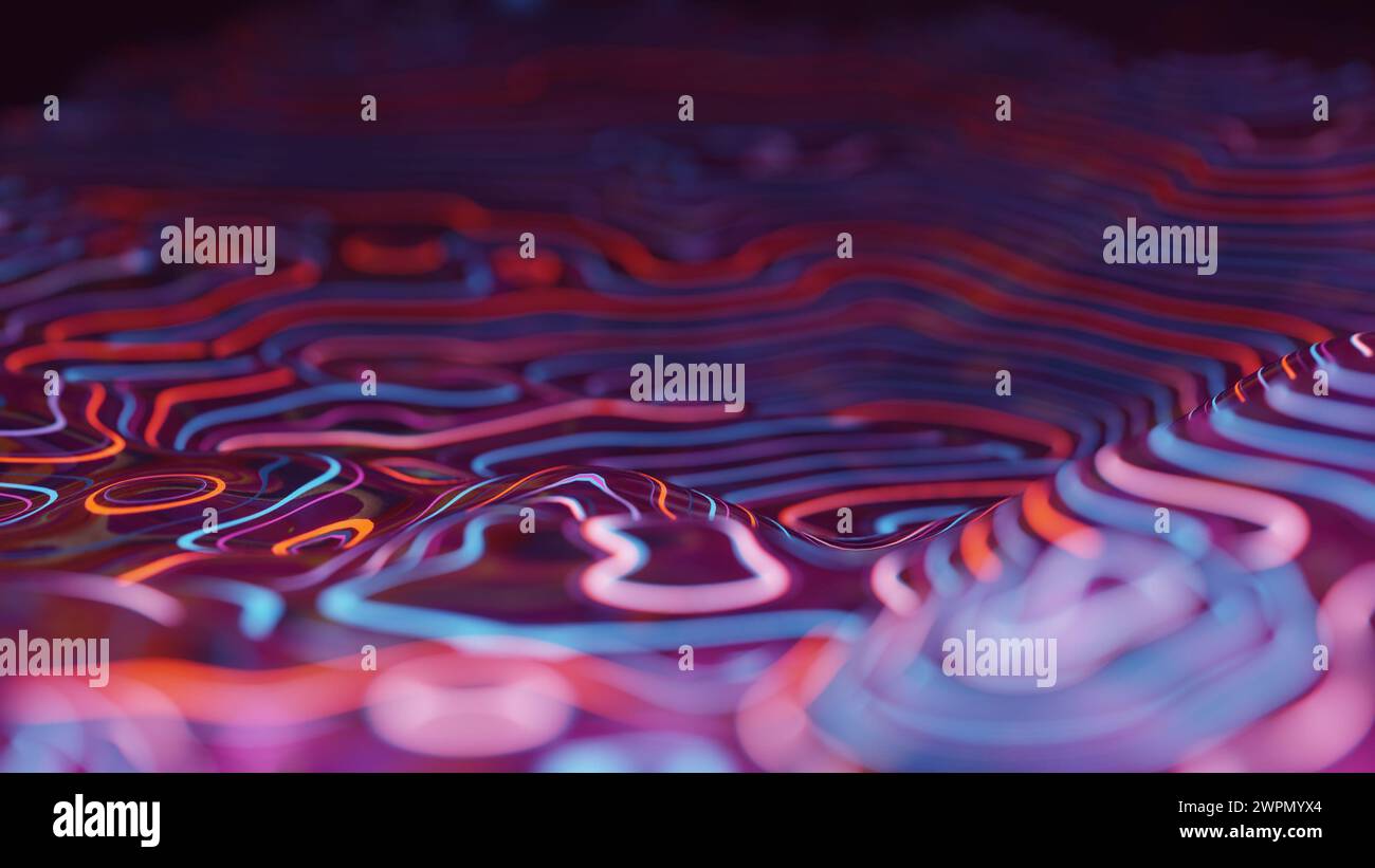 Neon retro wave, a vibrant and nostalgic aesthetic reminiscent of the ...