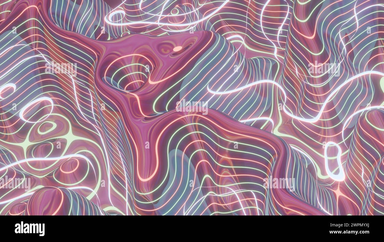 Neon retro wave, a vibrant and nostalgic aesthetic reminiscent of the ...