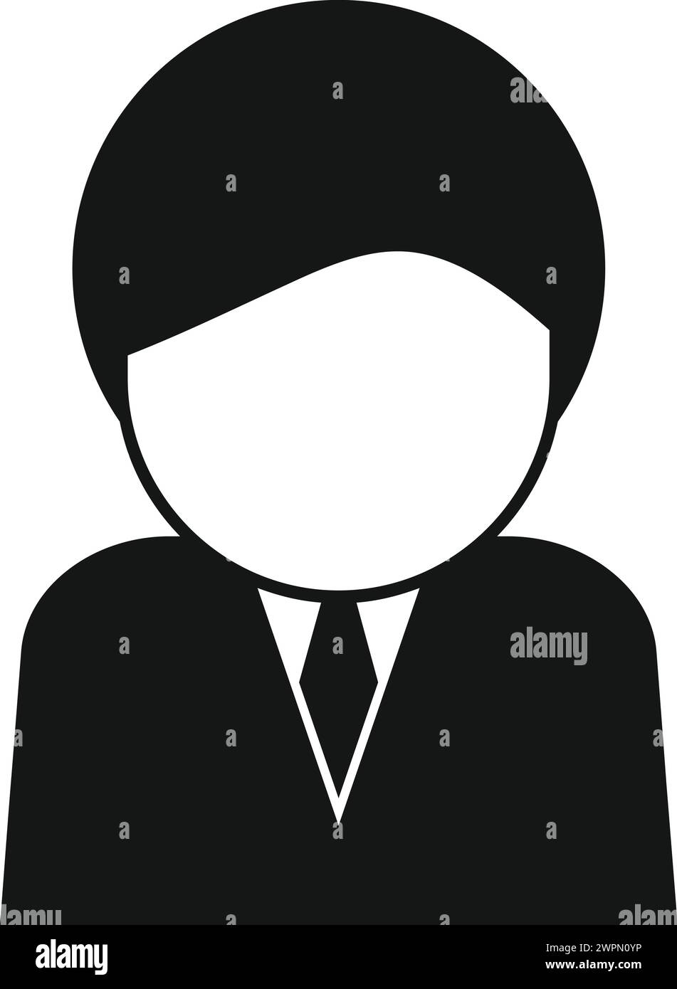 Top business candidate icon simple vector. Human promotion best ...