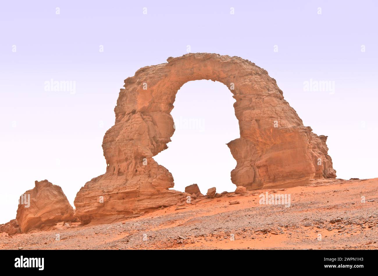 Arch Rock formation aka Arch of Africa or Arch of Algeria at Tamezguida ...