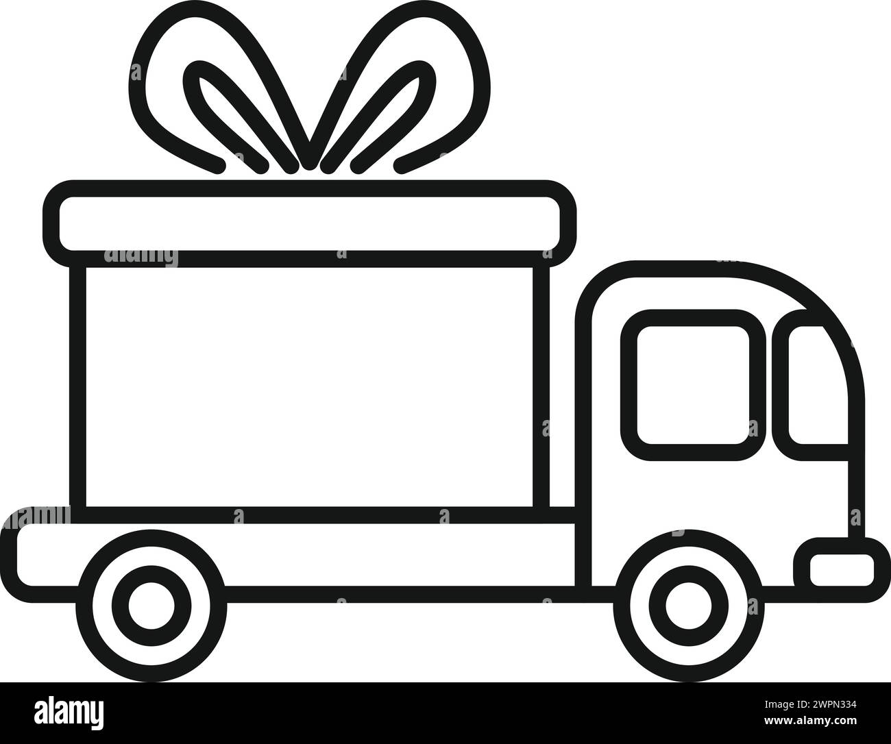 Sponsorship truck Stock Vector Images - Alamy