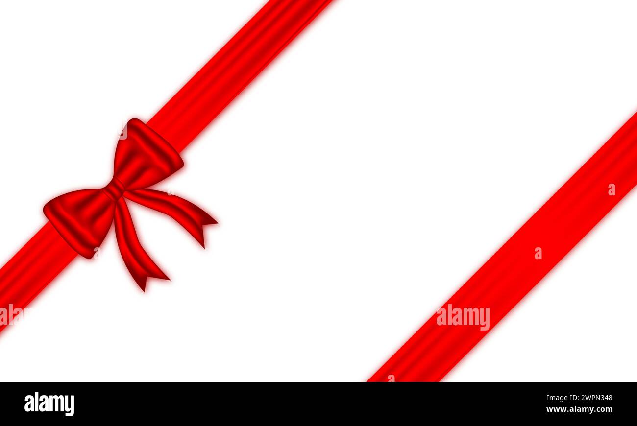 Gold satin ribbon cut out Stock Vector Images - Alamy