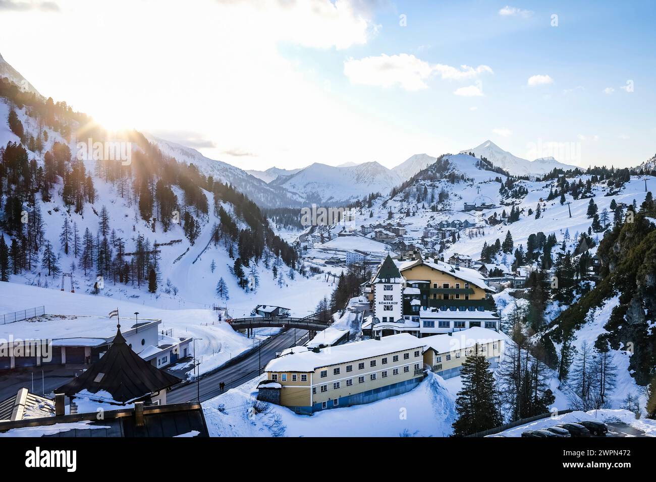 Obertauern village hi-res stock photography and images - Alamy