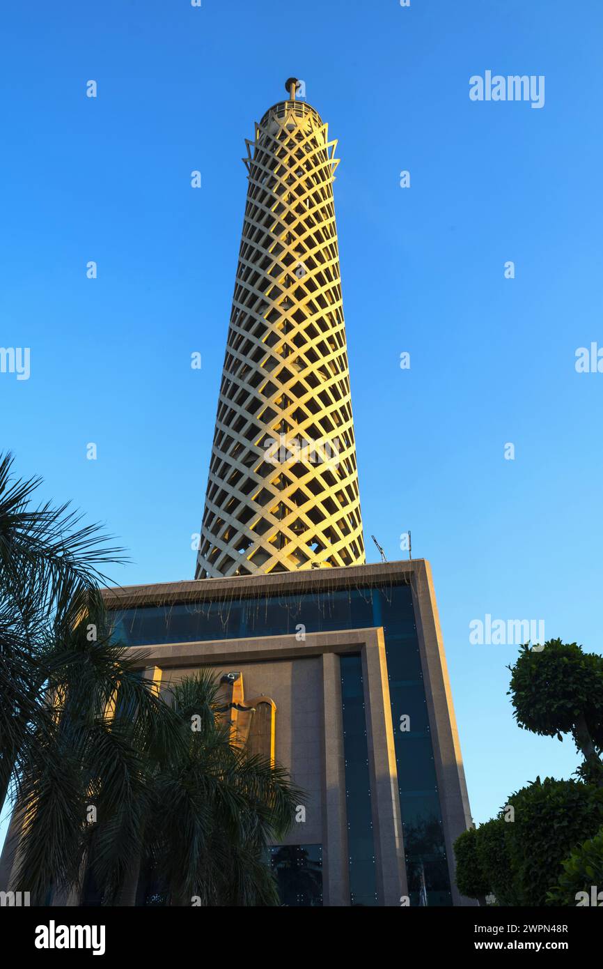 Cairo tower low angle hi-res stock photography and images - Alamy