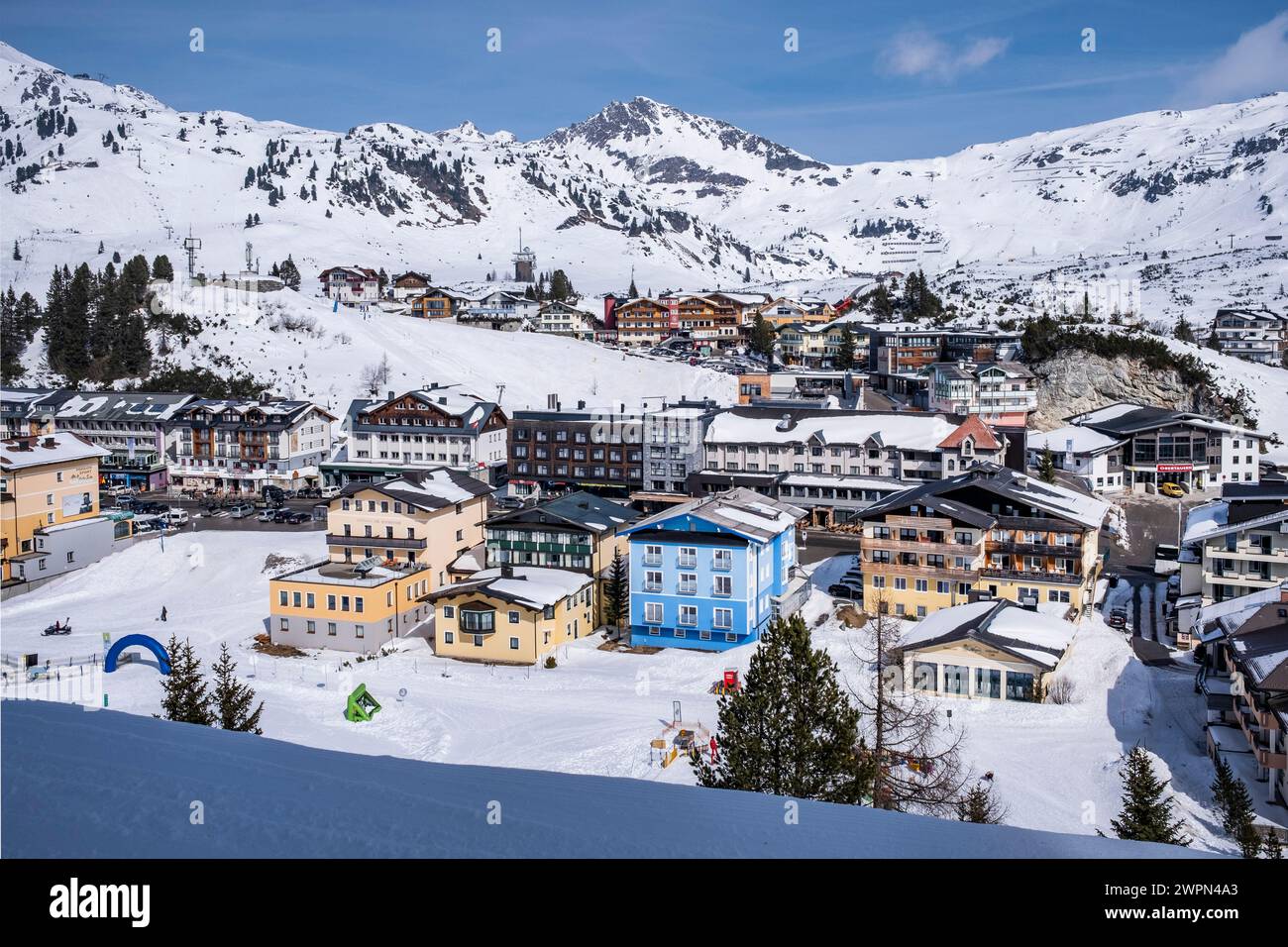 Obertauern village hi-res stock photography and images - Alamy