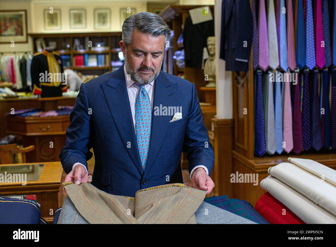 Managing Director William Skinner , Bespoke talior Dege &Skinner at 10 ...