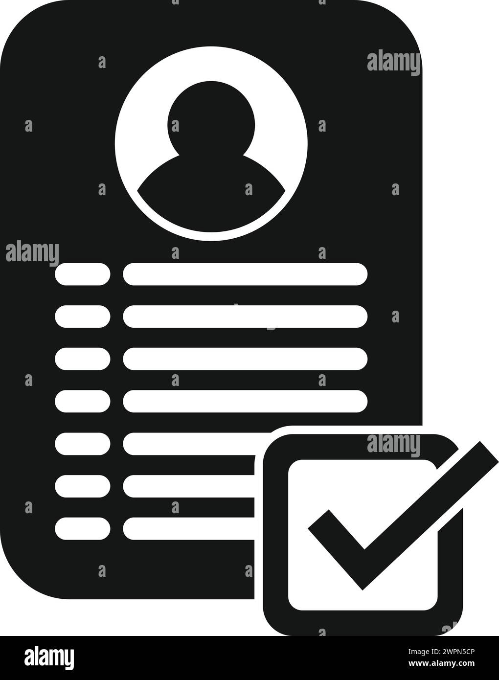 New form paper icon simple vector. Form device computer. Editable join ...