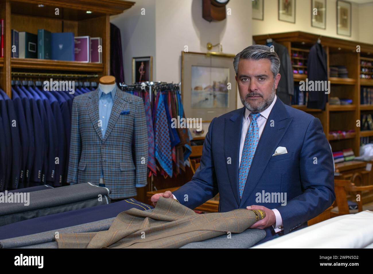 Managing Director William Skinner , Bespoke talior Dege &Skinner at 10 ...