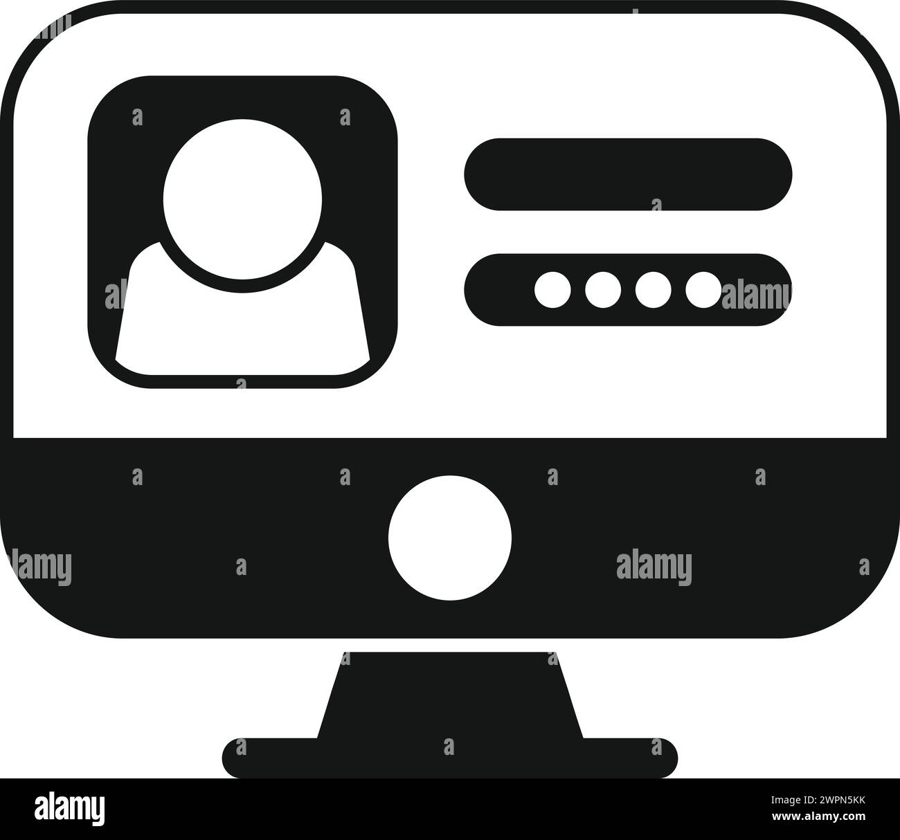 New device login icon simple vector. Data number form. Computer factor ... New device login icon simple vector. Data number form. Computer factor ...