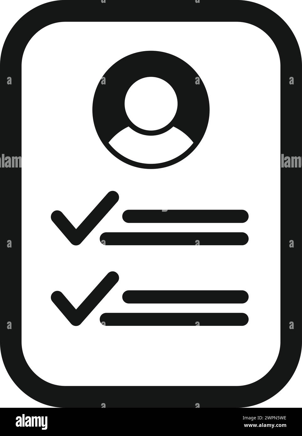 Approved tablet online user icon simple vector. New register login ...