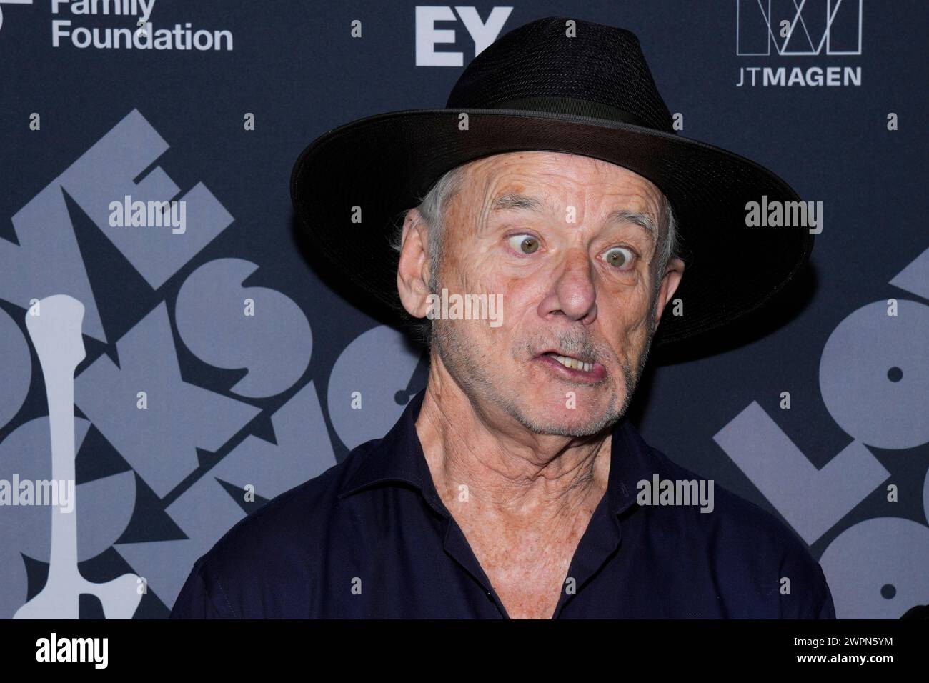 Bill Murray attends the 8th annual Love Rocks NYC concert benefiting ...