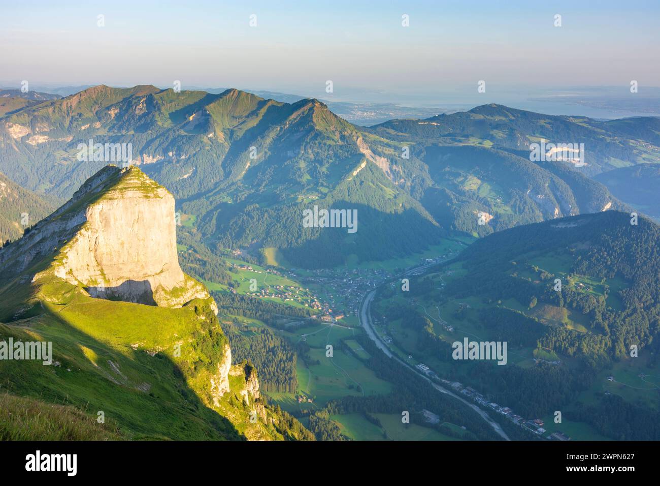 mountain Kanisfluh in Bregenzerwaldgebirge Bregenz Forest Mountains ...