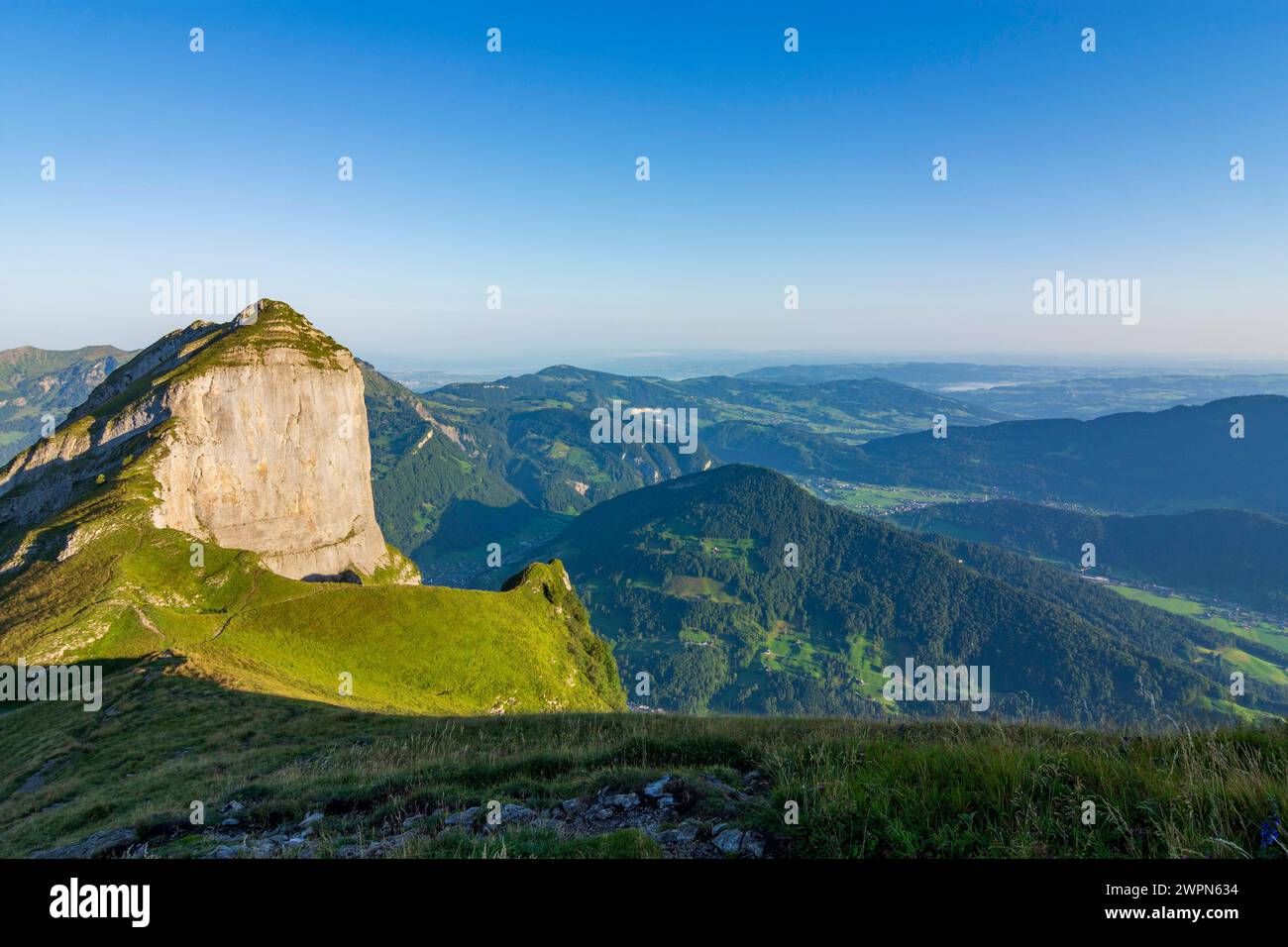 mountain Kanisfluh in Bregenzerwaldgebirge Bregenz Forest Mountains ...
