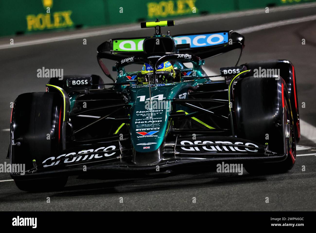 Jeddah, Saudi Arabia. 08th Mar, 2024. Fernando Alonso (ESP) Aston ...