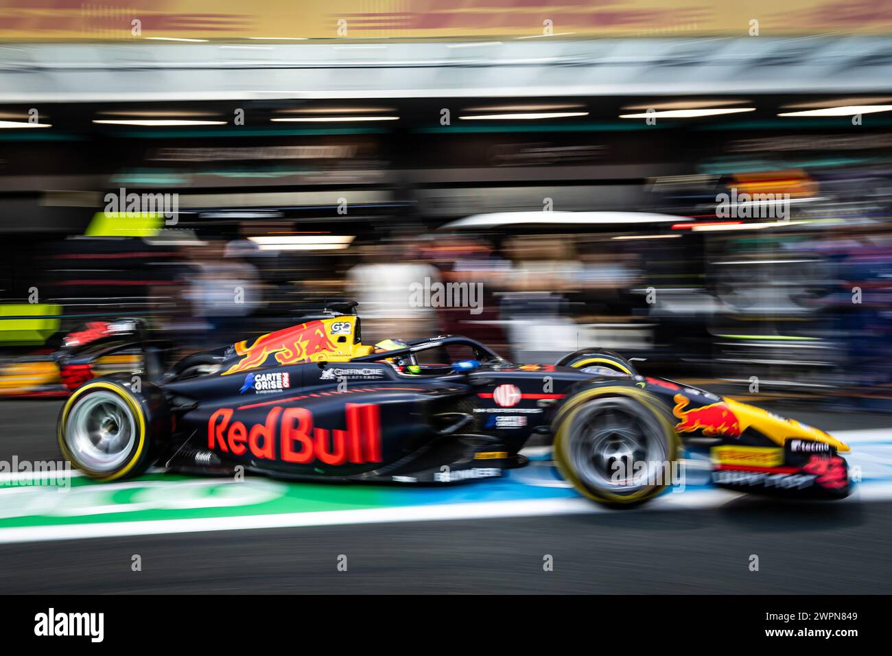 Jeddah, Arabie Saoudite. 08th Mar, 2024. HADJAR Isack (fra), Campos Racing, Dallara F2 2024 ...