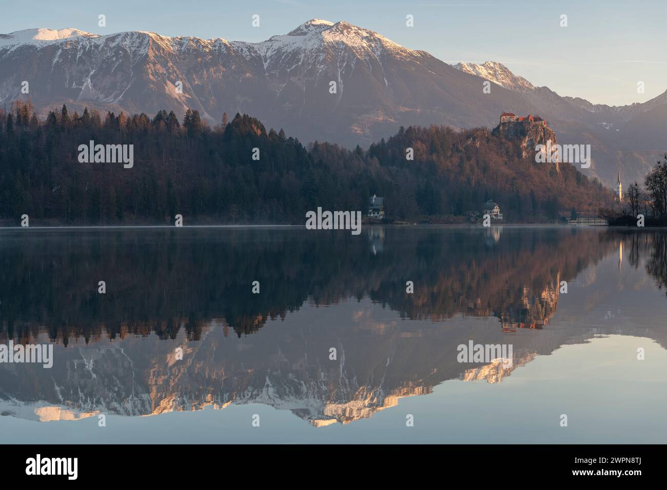 Lake Bled is a lake in the Slovenian region of Upper Carniola near the ...