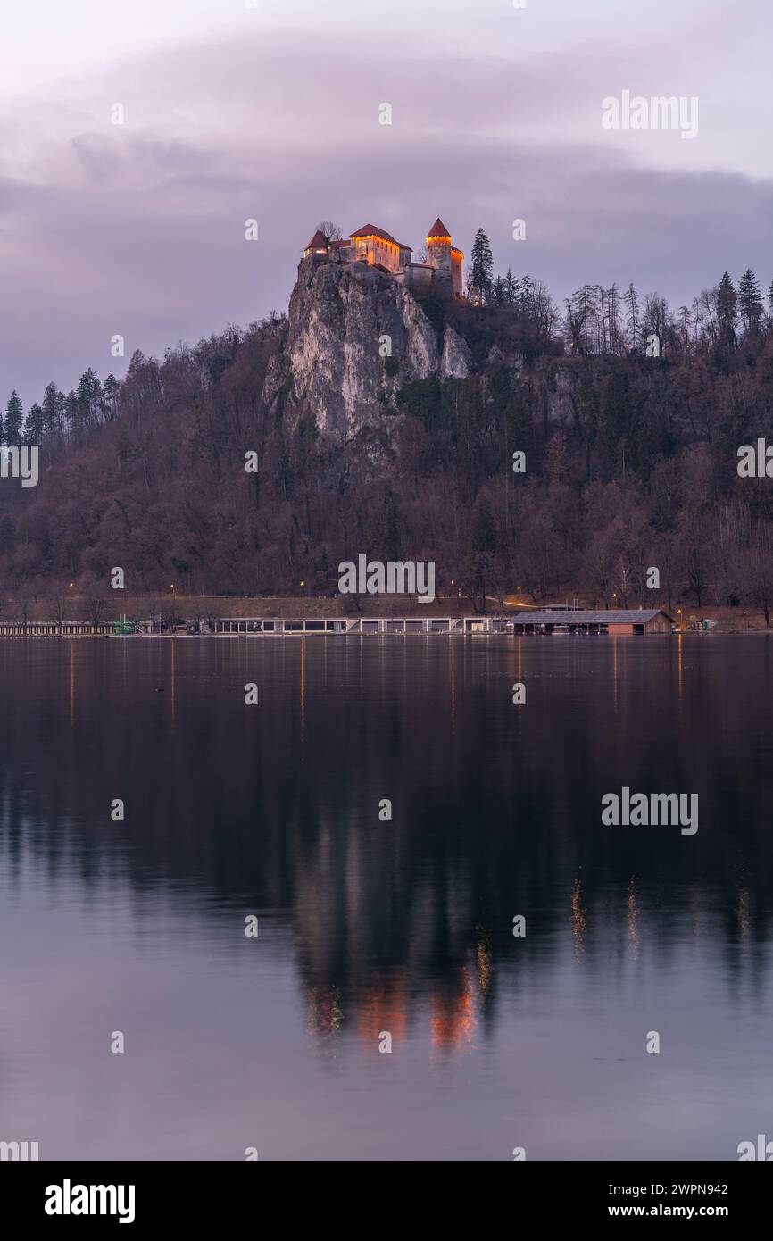 Bled Castle, originally called Veldes Castle, is a medieval hilltop ...
