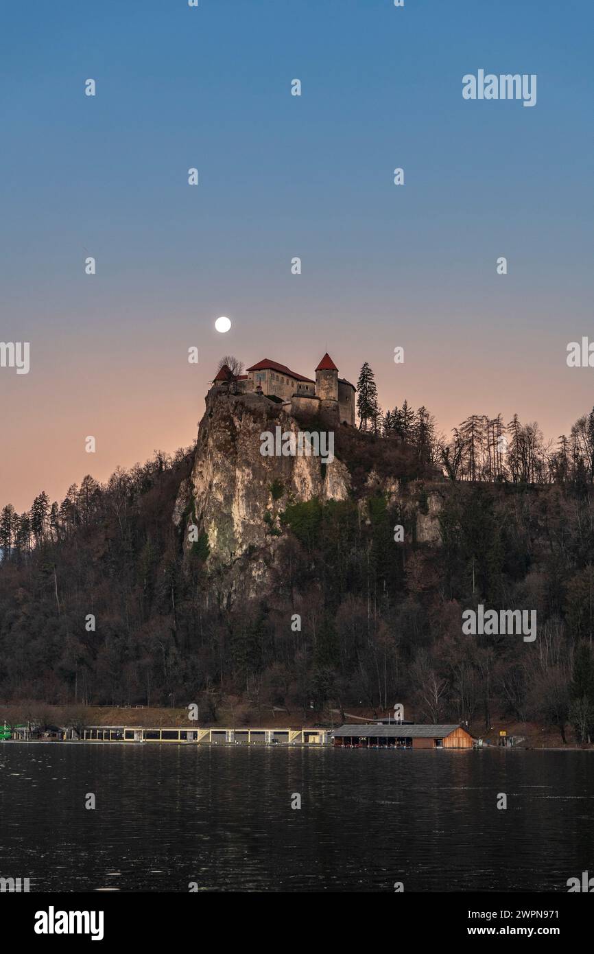 Bled Castle, originally called Veldes Castle, is a medieval hilltop ...